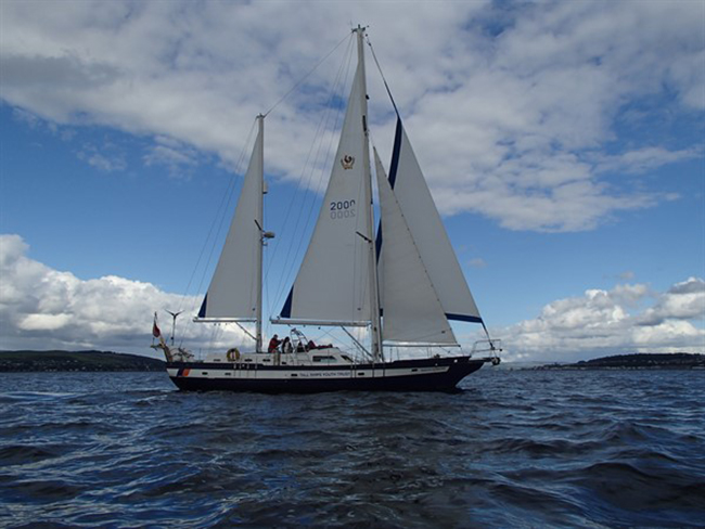 Ketch - Tall Ships Youth Trust, Changing Young Lives at Sea