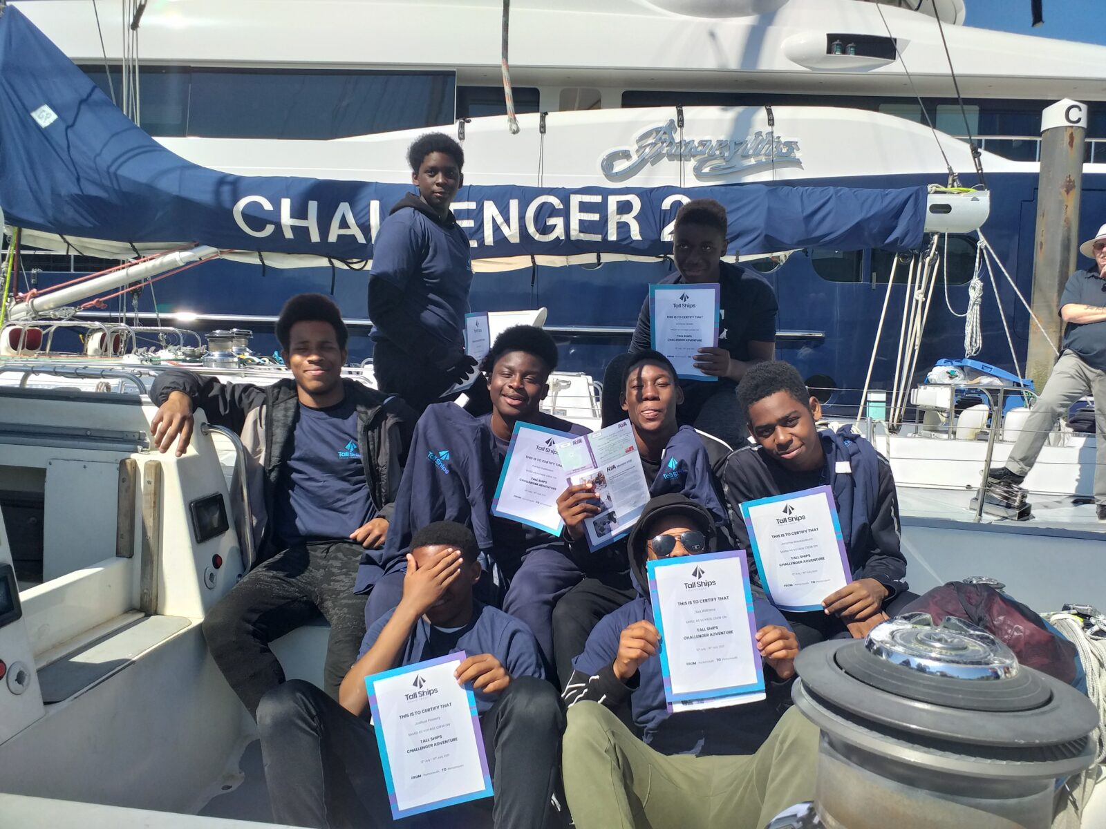 Payroll giving - Tall Ships Youth Trust, Changing Young Lives at Sea