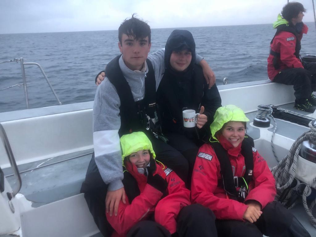 Naval children make their maiden voyage on iconic Challenger Yacht ...