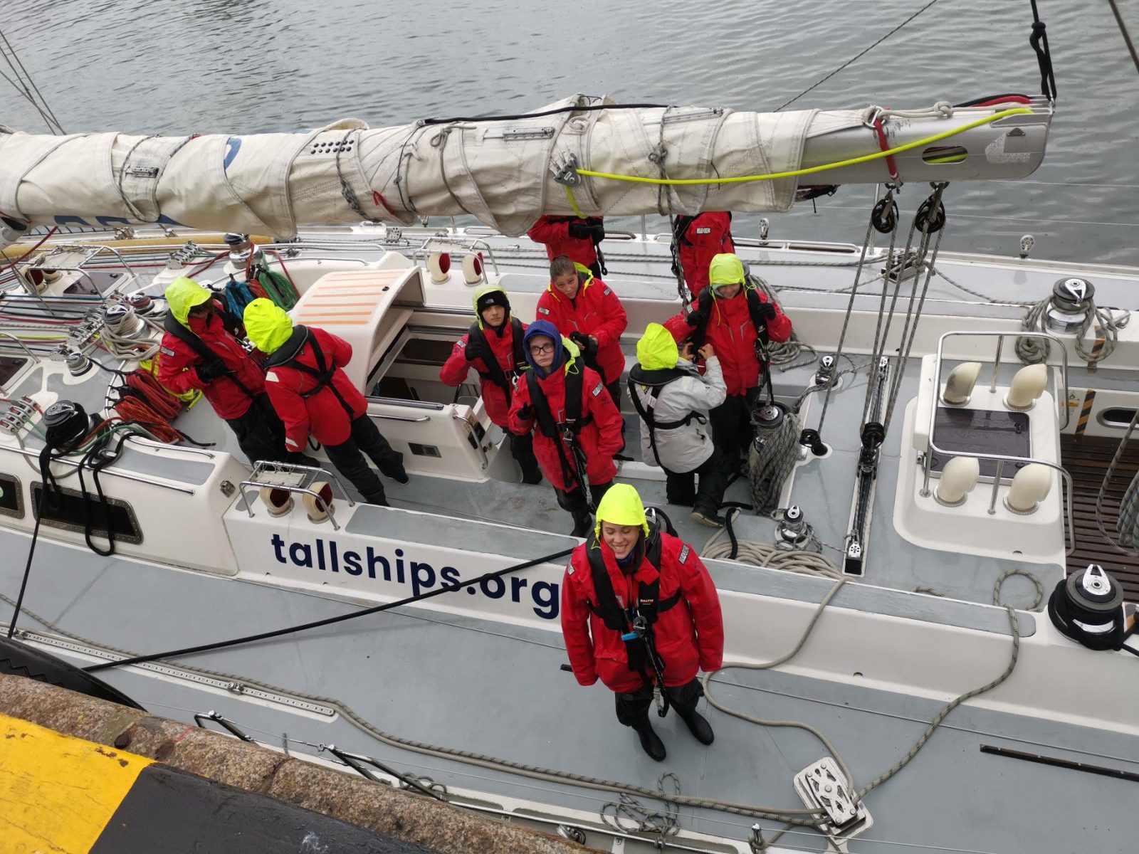 Foyer residents sail from Peterhead to Newcastle onboard a 72ft ...