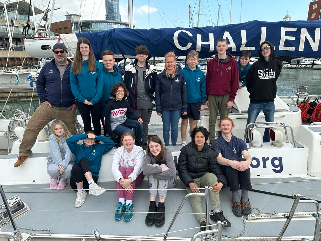 Challenger 1 - Voyage of Empowerment - Portsmouth to Plymouth - Tall ...