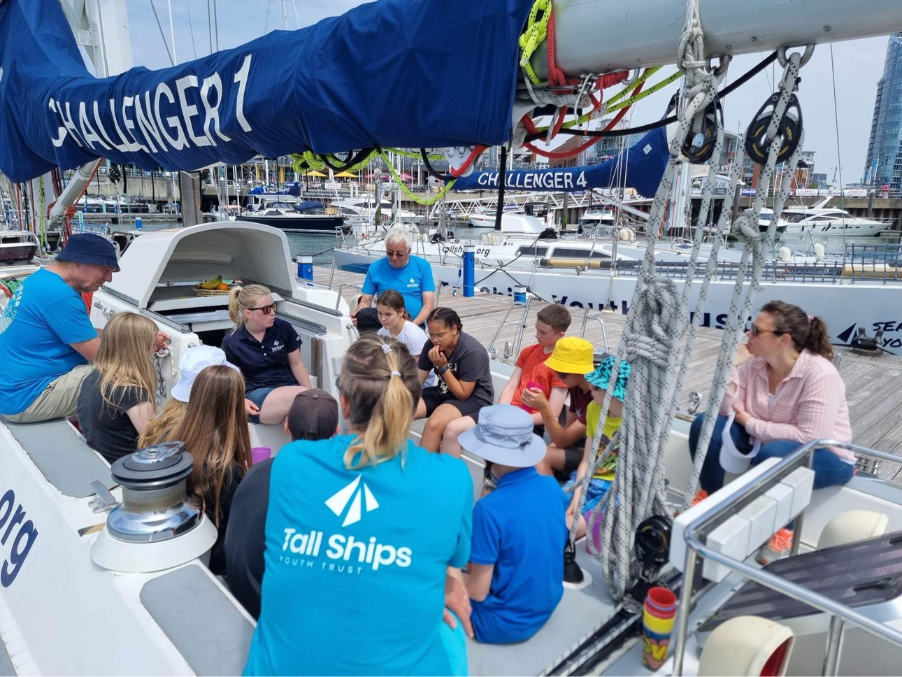 Challenger 1 - St Michael's Middle School - Tall Ships Youth Trust