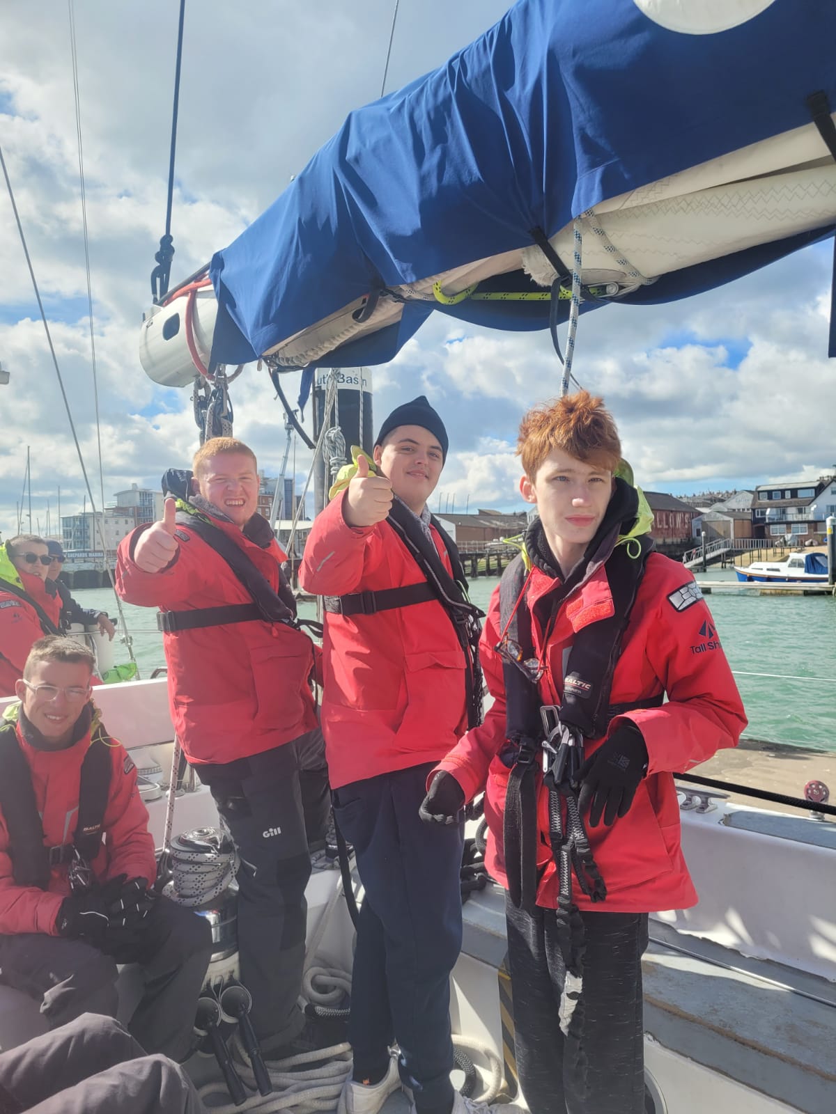 CH1 & CH3 - St Vincent College - XF240416 - Tall Ships Youth Trust
