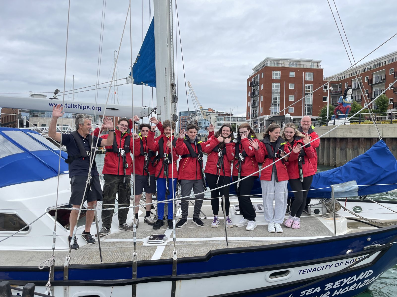 Ketch - Bolton School - XK240701 - Tall Ships Youth Trust